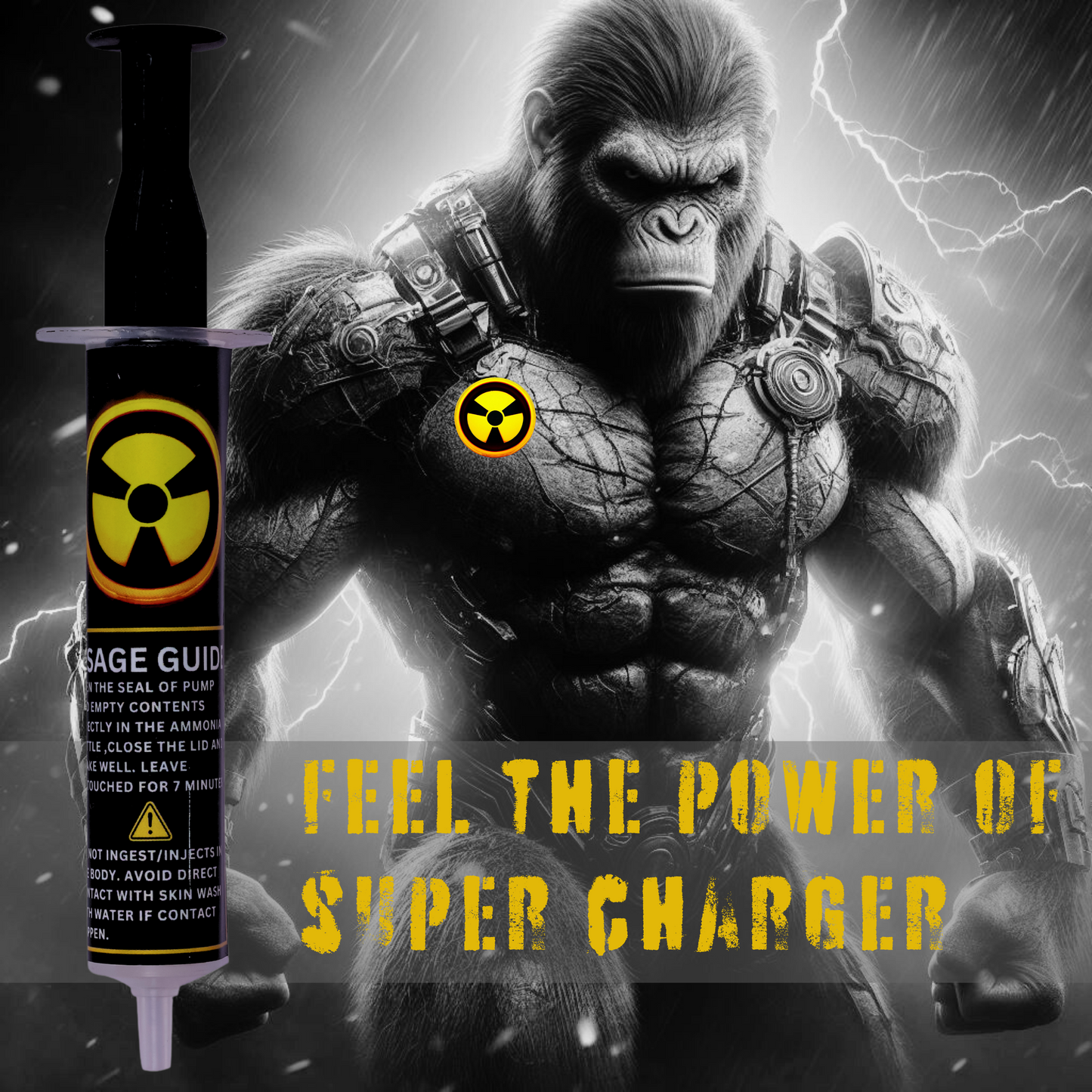 Muscle Ape Ravager - The Strongest Smelling Salt In The World. Designe – Muscleape