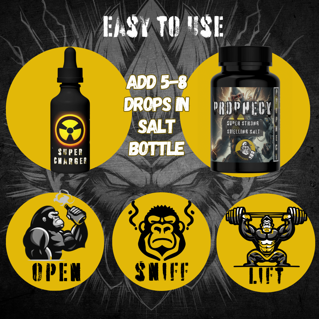 Muscleape Ammonia Stimulant Prophecy With Activator Fuel. Ammonia Smel