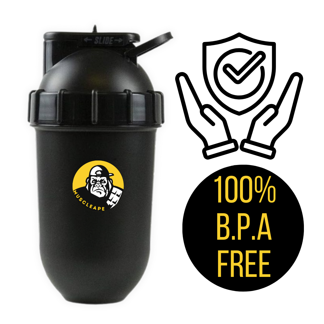 Muscleape Bullet shaker for protein shake protein shaker bottle gym sh